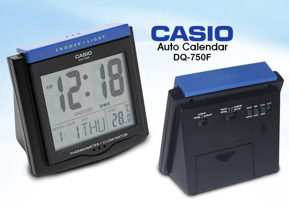 Casio DQ-750-1DF, Đồng hồ Báo thức Casio DQ-750-1DF chính hãng |Bảo ...